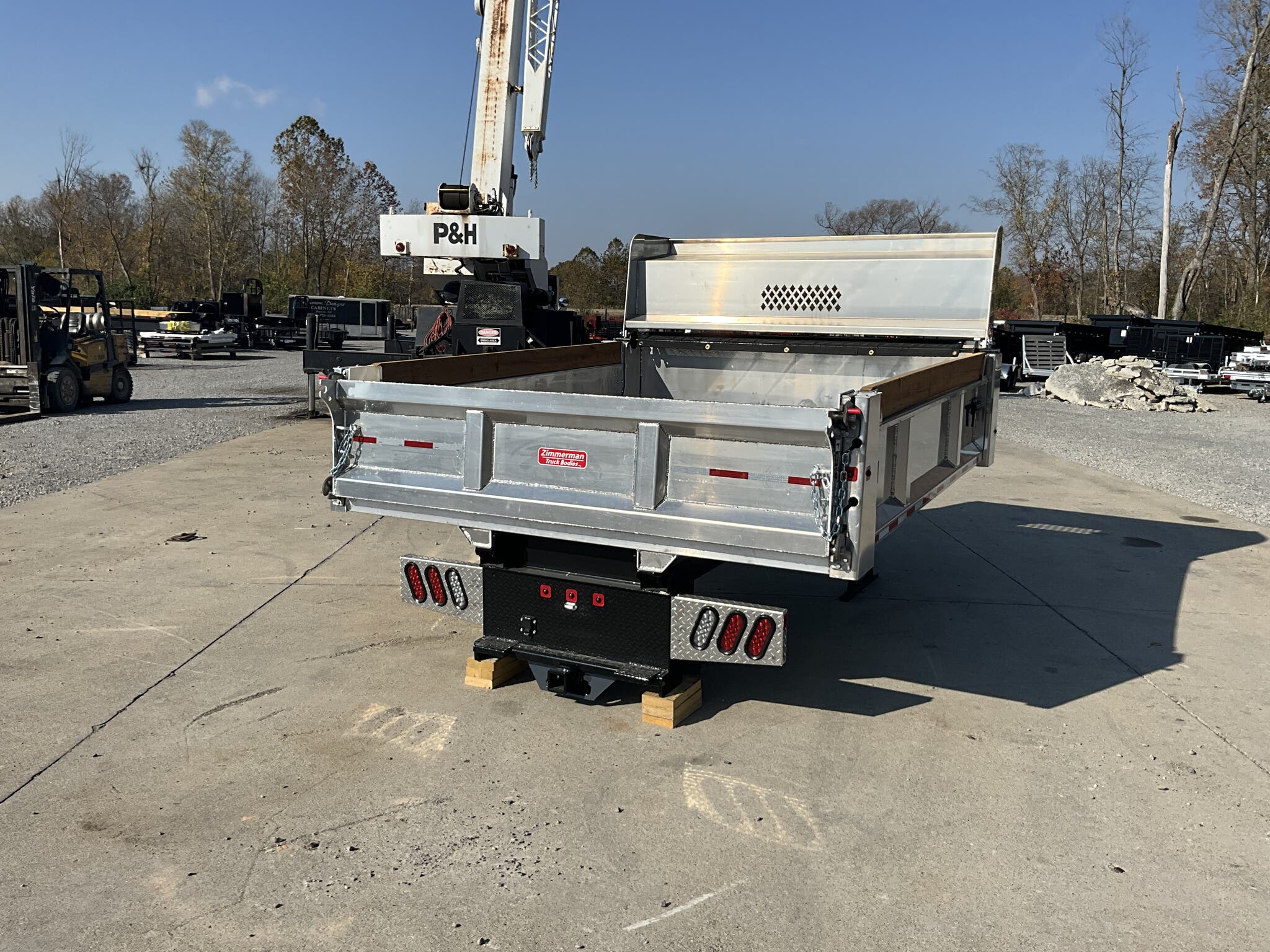 Zimmerman EZ-DUMP-ALUM-108 9.4 DUAL WHL CHASSIS - #ZM08699