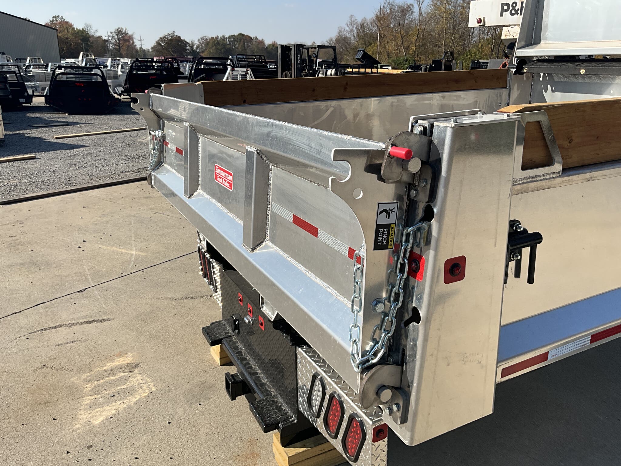 Zimmerman EZ-DUMP-ALUM-108 9.4 DUAL WHL CHASSIS - #ZM08699