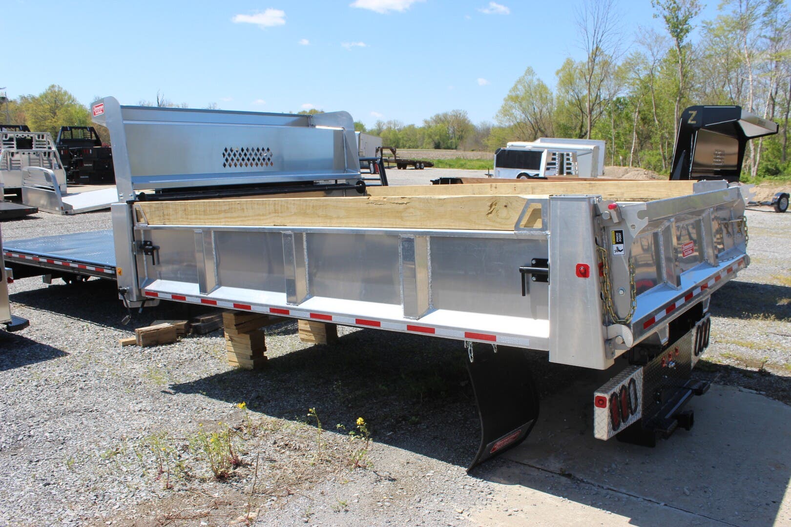 2025 Zimmerman EZ-DUMP-ALUM-132 9.4 DUAL WHL CHASSIS - #ZM03368