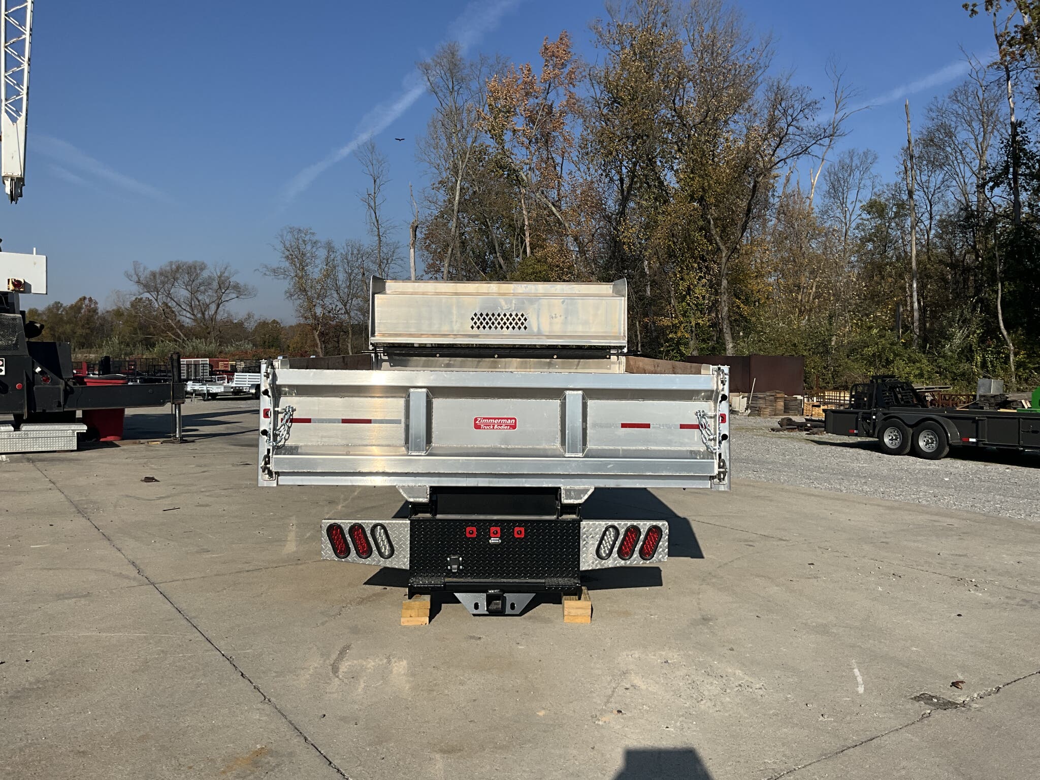 Zimmerman EZ-DUMP-ALUM-132 9.4 DUAL WHL CHASSIS - #ZM03368